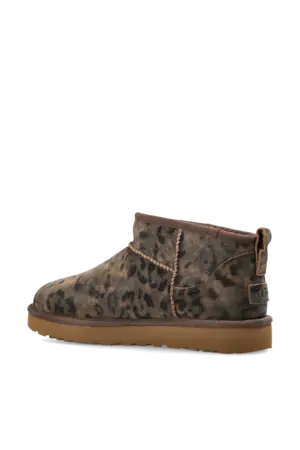 UGG Suede Snow Boots ‘classic Ultra Mini Spotted
