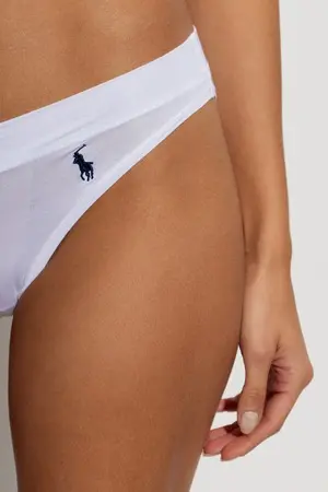 Polo Ralph Lauren Three-pack Of Cotton Briefs With Logo