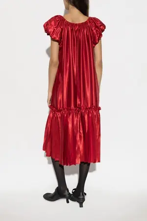 Comme Des Garçons Dress With Puff Sleeves