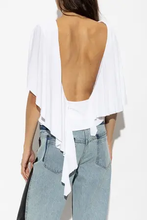 Christopher Esber Asymmetric Off-shoulder Top