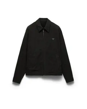 Prada Denim Blouson Jacket - Green