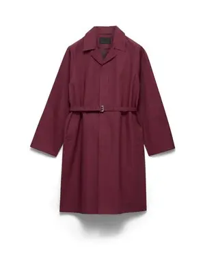 Prada Cotton Coat - Red