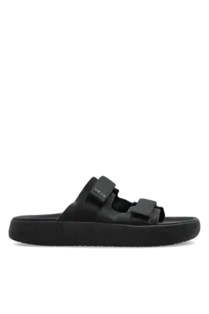 VEJA Arpoador Suede Soft’ Slides - Black