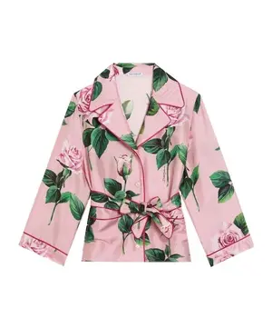 Dolce & Gabbana Floral-print Shirt - Pink