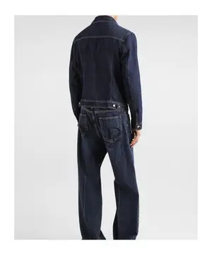 Dolce & Gabbana Crystal-embellished Denim Jacket