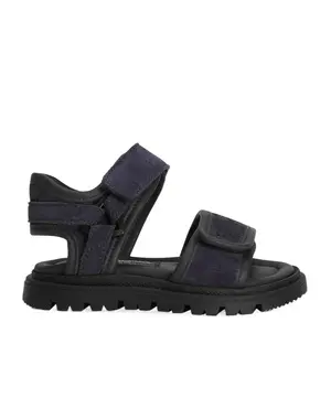 Dolce & Gabbana Logo-embossed Sandals - Blue