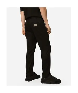 Dolce & Gabbana Dolce Gabbana Logo Patch Jogging Pants