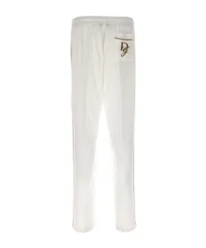 Dolce & Gabbana Dolce Gabbana Logo Embroidered Pajama Pants