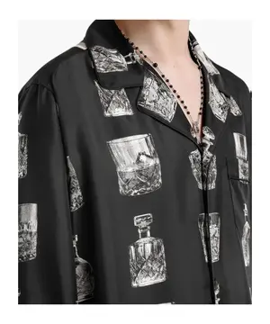 Dolce & Gabbana Dolce Gabbana Printed Long Sleeve Shirt