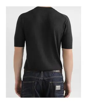 Dolce & Gabbana Short-sleeve Crew-neck T-shirt - Grey
