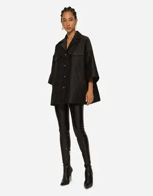 Dolce & Gabbana Floral-jacquard 3/4 Sleeves Jacket