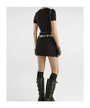 Dolce & Gabbana Dolce Gabbana Bow Detailed Jersey T-shirt