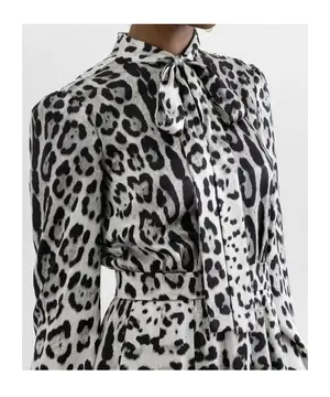 Dolce & Gabbana Animal-print Midi Dress