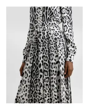 Dolce & Gabbana Animal-print Midi Dress