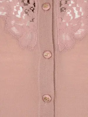 Dolce & Gabbana Dolce Gabbana Lace Detailed Top