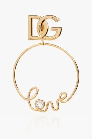Dolce & Gabbana Love Logo-detail Earrings