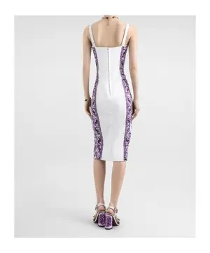 Dolce & Gabbana Dolce Gabbana Majolica Printed Mini Dress