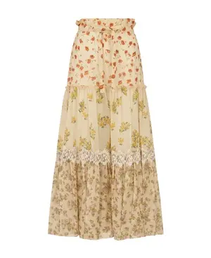 Dior Mid-length Skirt - Nude