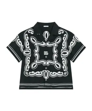 Dolce & Gabbana Logo-print Shirt - Black
