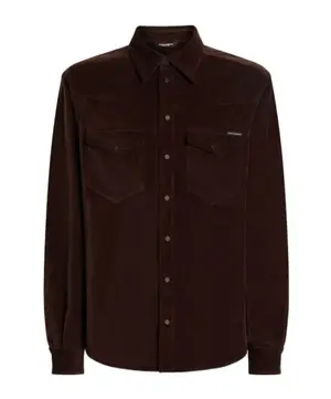 Dolce & Gabbana Two-pockets Shirt - Brown