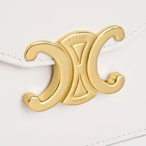 Celine Wallet On Chain Margo In Shiny Calfskin