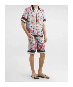 Dolce & Gabbana Dolce Gabbana Shell Printed Hawaii Shirt