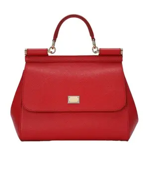 Dolce & Gabbana Dolce Gabbana Sicily Large Tote Bag - Red