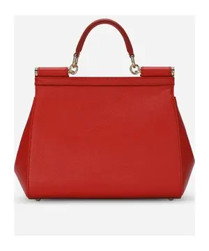 Dolce & Gabbana Dolce Gabbana Sicily Large Tote Bag - Red