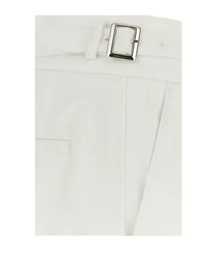Dolce & Gabbana Dolce Gabbana Pleated Gabardine Bermuda Shorts
