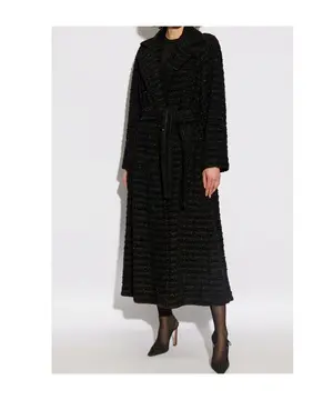 Dolce & Gabbana Dolce Gabbana Micro-sequin Embellished Tweed Coat