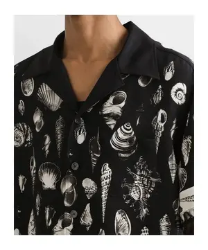 Dolce & Gabbana Seashell-print Shirt