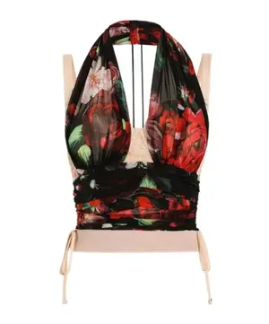 Dolce & Gabbana Floral-print Top