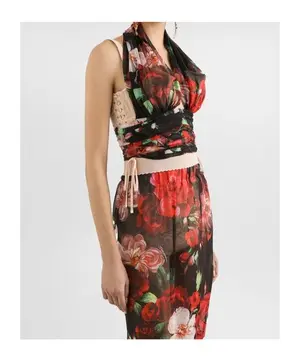 Dolce & Gabbana Floral-print Top