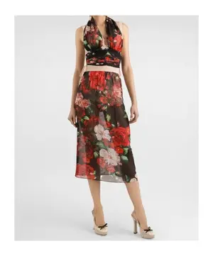 Dolce & Gabbana Floral-print Top