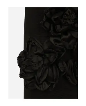 Dolce & Gabbana Dolce Gabbana Floral Patch Mini Skirt