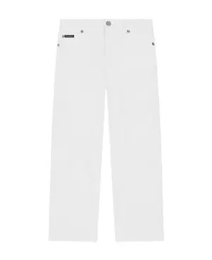 Dolce & Gabbana Straight-leg Jeans - White