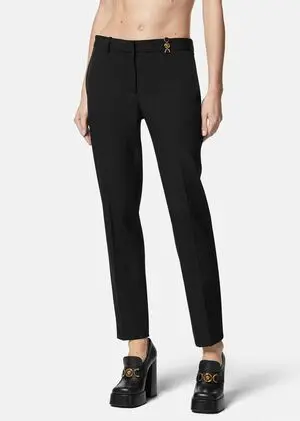 Versace Medusa-plaque Tailored Trousers