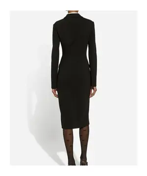 Dolce & Gabbana Logo-button Single-breasted Coat
