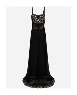 Dolce & Gabbana Semi-sheer Maxi Nightdress