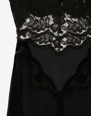 Dolce & Gabbana Semi-sheer Maxi Nightdress