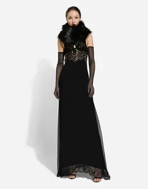 Dolce & Gabbana Semi-sheer Maxi Nightdress