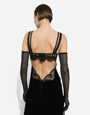 Dolce & Gabbana Semi-sheer Maxi Nightdress