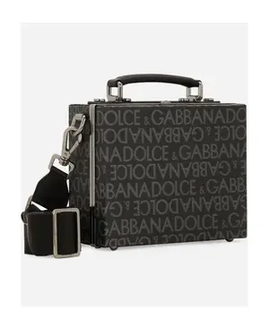 Dolce & Gabbana Dolce Gabbana Logo Jacquard Box Bag