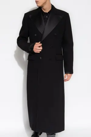 Dolce & Gabbana Double-breasted Peaked-lapel Coat
