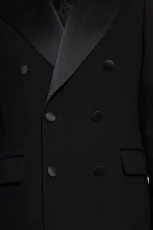 Dolce & Gabbana Double-breasted Peaked-lapel Coat