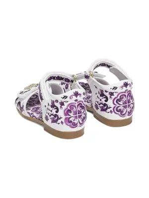 Dolce & Gabbana Logo-plaque Sandals