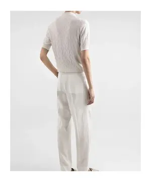 Dolce & Gabbana Stretch-silk T-shirt - White