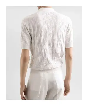 Dolce & Gabbana Stretch-silk T-shirt - White