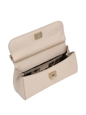Dolce & Gabbana Dolce Gabbana Logo Plaque Medium Sicily Handbag