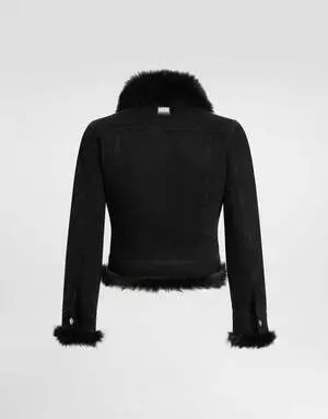 Dolce & Gabbana Dolce Gabbana Cropped Denim Jacket